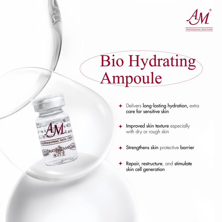 AM BIO HYDRATING AMPOULES (4 x 8ML) – AM Professional Skin Care since 1998